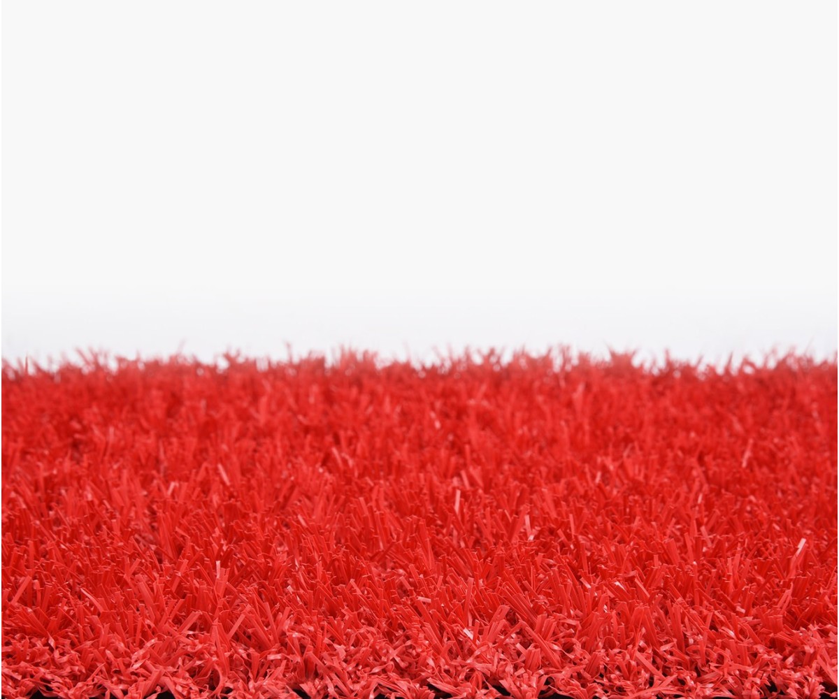 Red artificial grass 20mm - Bfls1