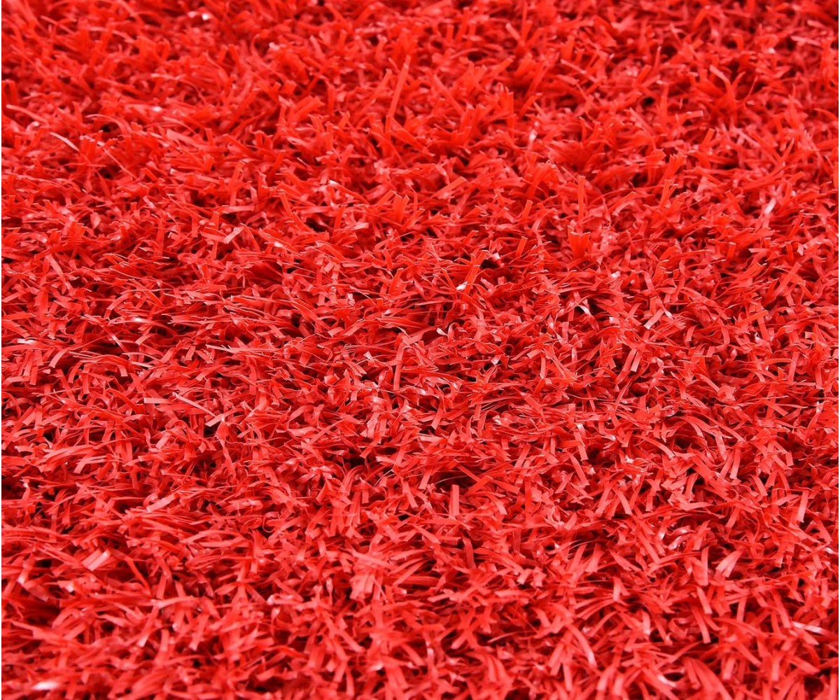 Red artificial grass 20mm - Bfls1