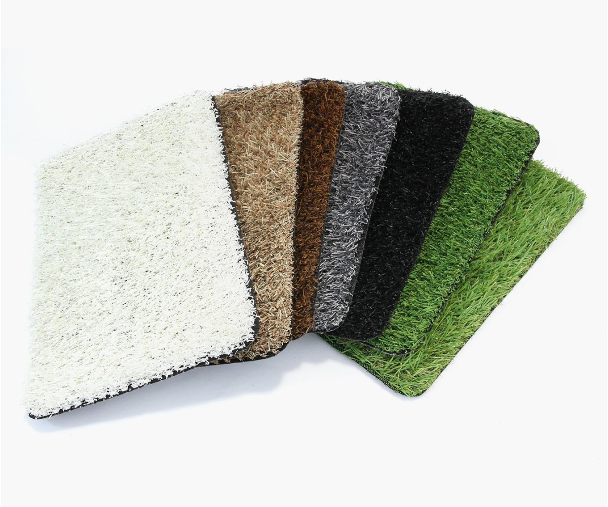 Grey artificial grass 20mm - Bfls1