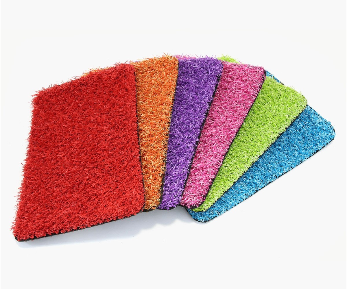 Red artificial grass 20mm - Bfls1