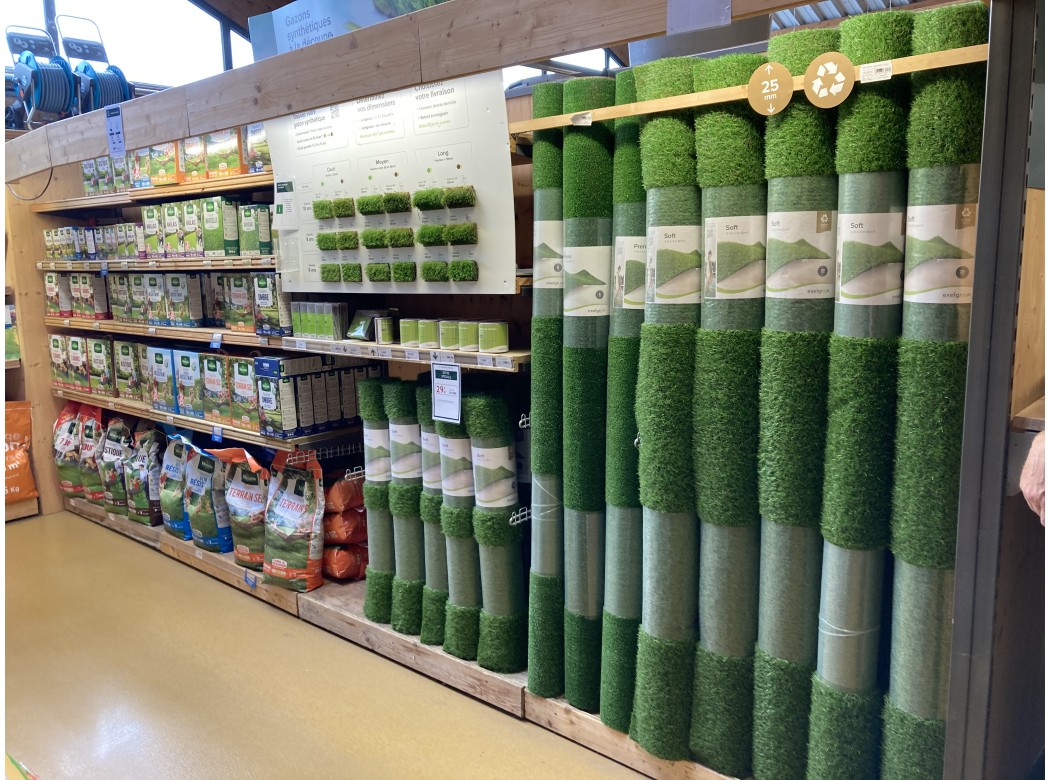 Revendeurs gazon synthétique Lyon - Exelgreen